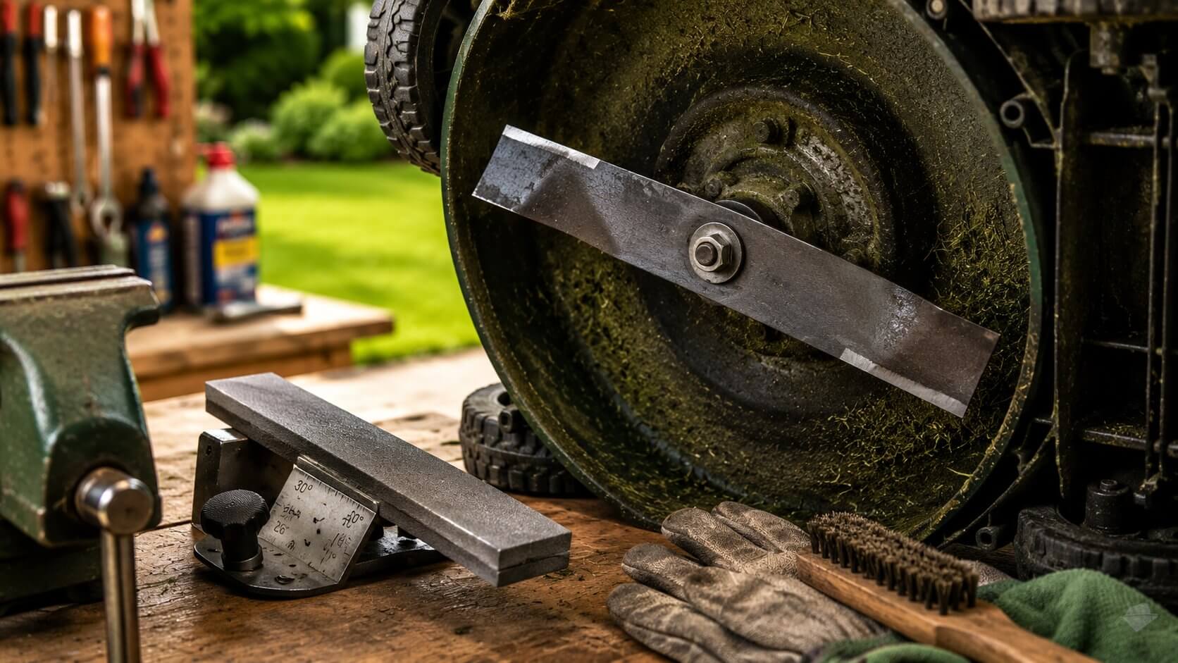 How to Sharpen a Lawn Mower Blade: Step-by-Step Guide | Lawnity